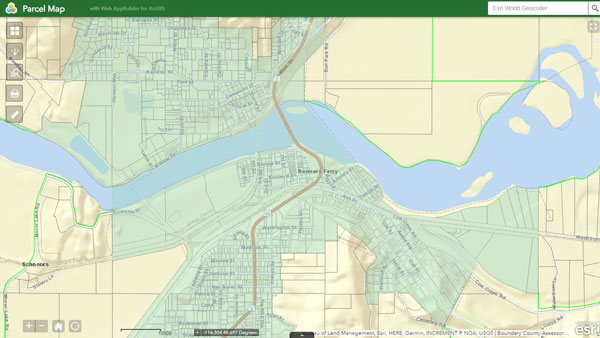 City of Bonners Ferry - Parcel and Zoning Interactive Maps